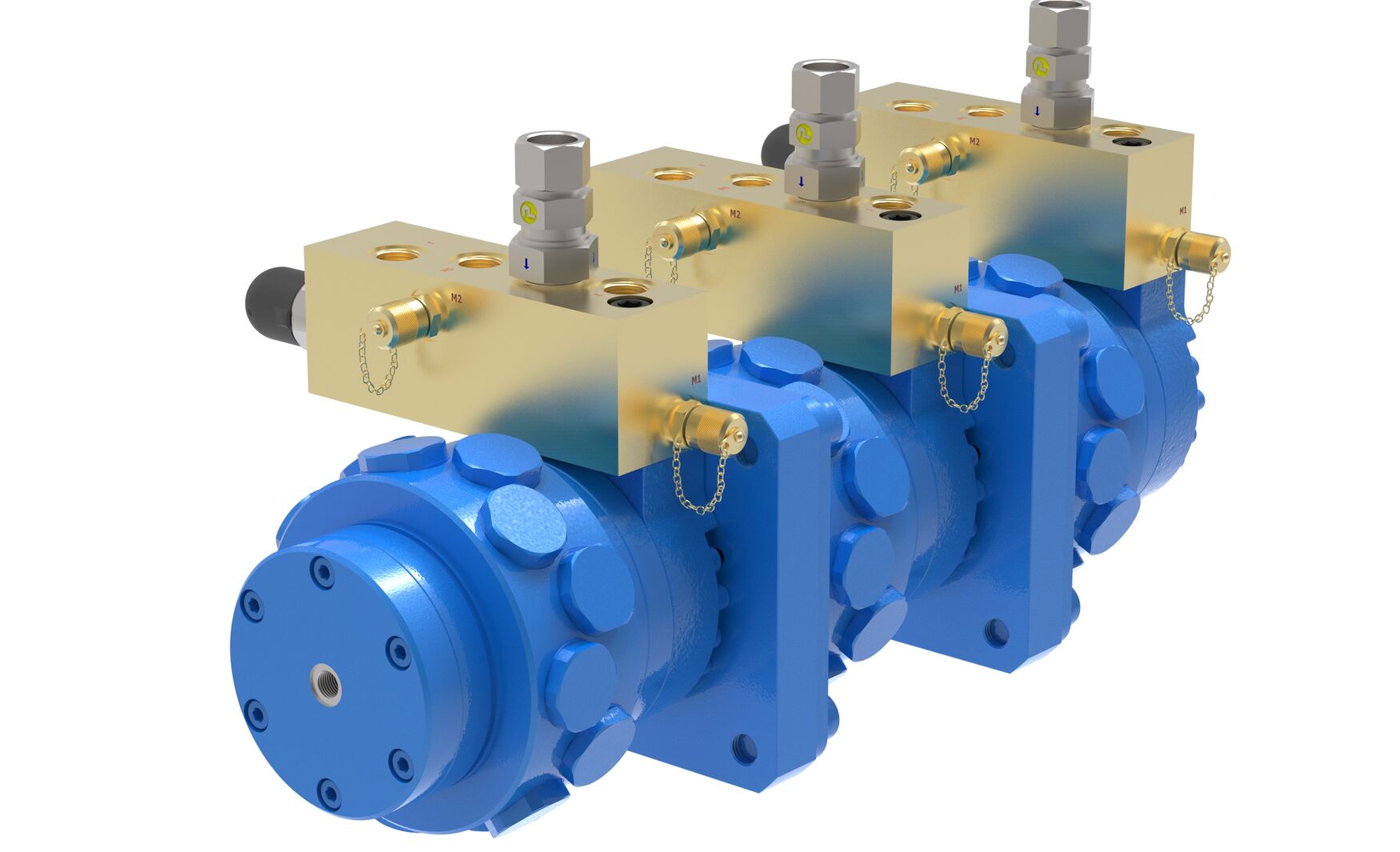 Hochwertige Hydraulikmotoren für die Industrie - Düsterloh
