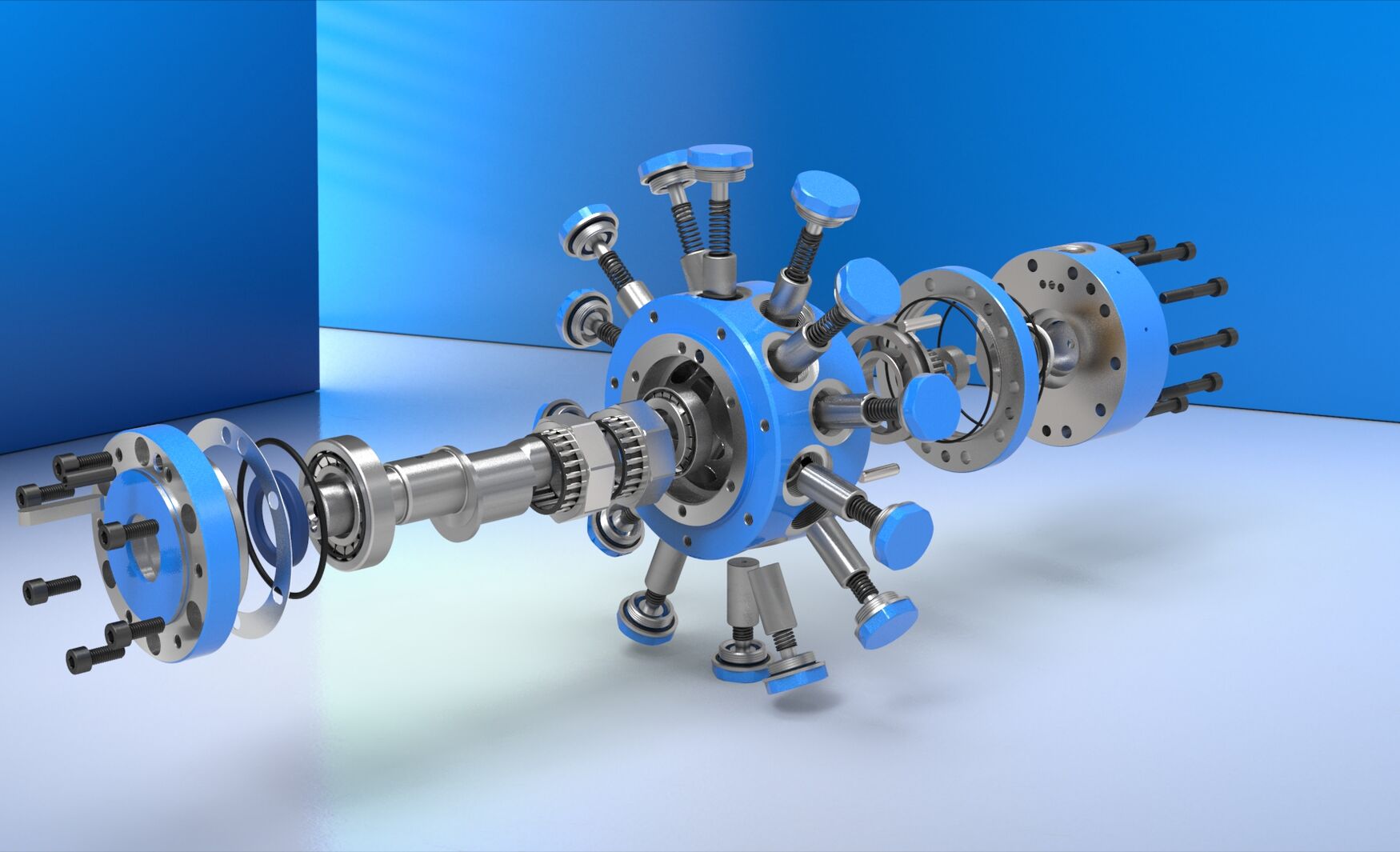 The company for hydraulic and pneumatic motors - Düsterloh