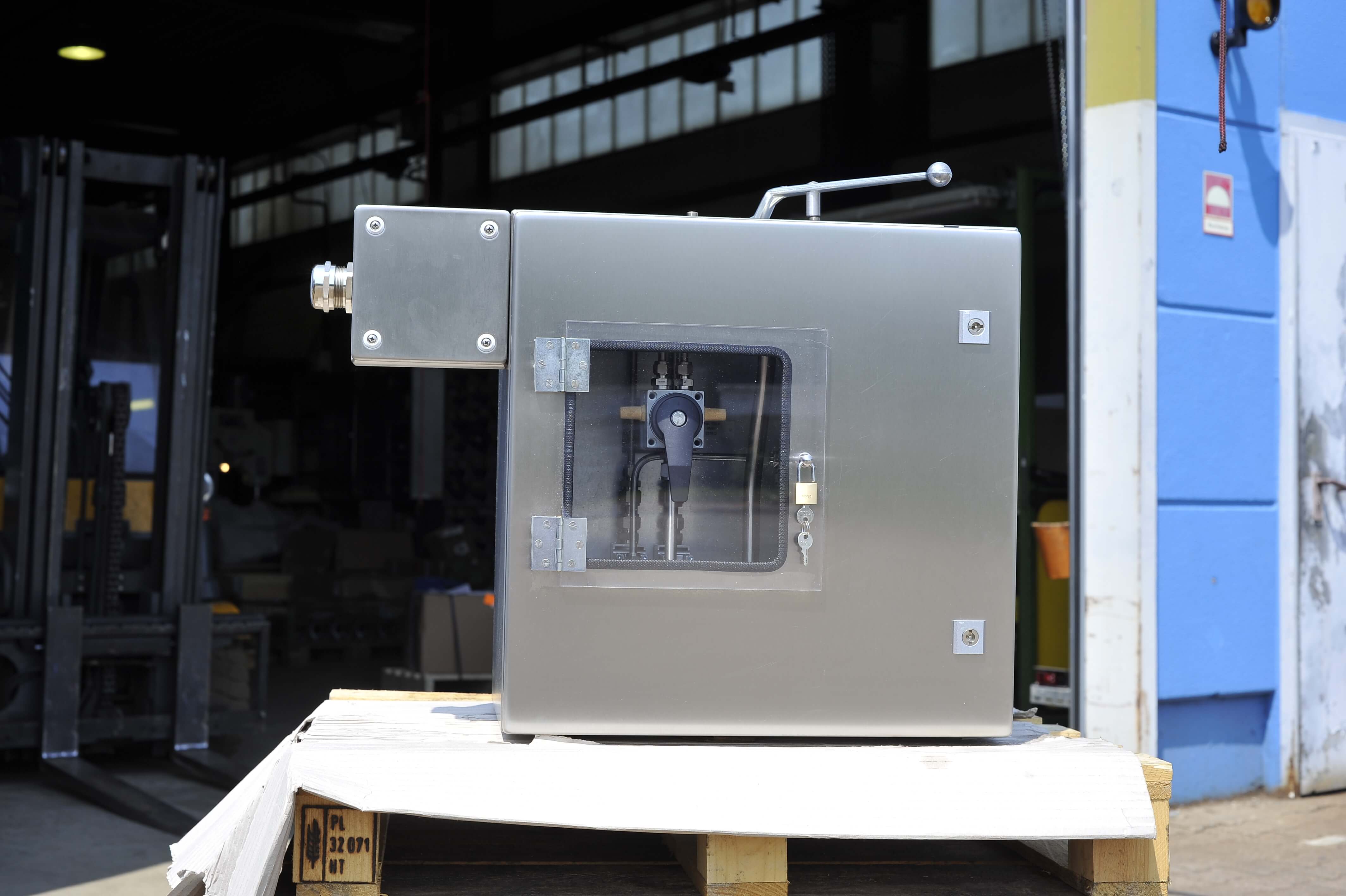 Pneumatische Steuerungen für Motoren des Typs DMO - Düsterloh